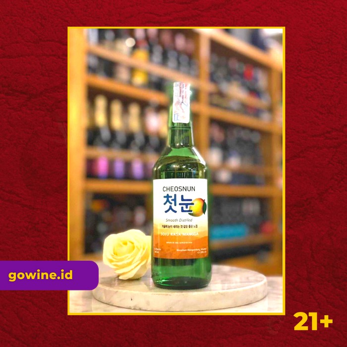 Jual Cheosnun Soju 360ml Mangga / Manggo (ORI dan Resmi) | Shopee Indonesia