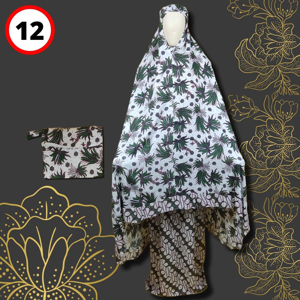 Jual MUKENA MOTIF BATIK | Shopee Indonesia