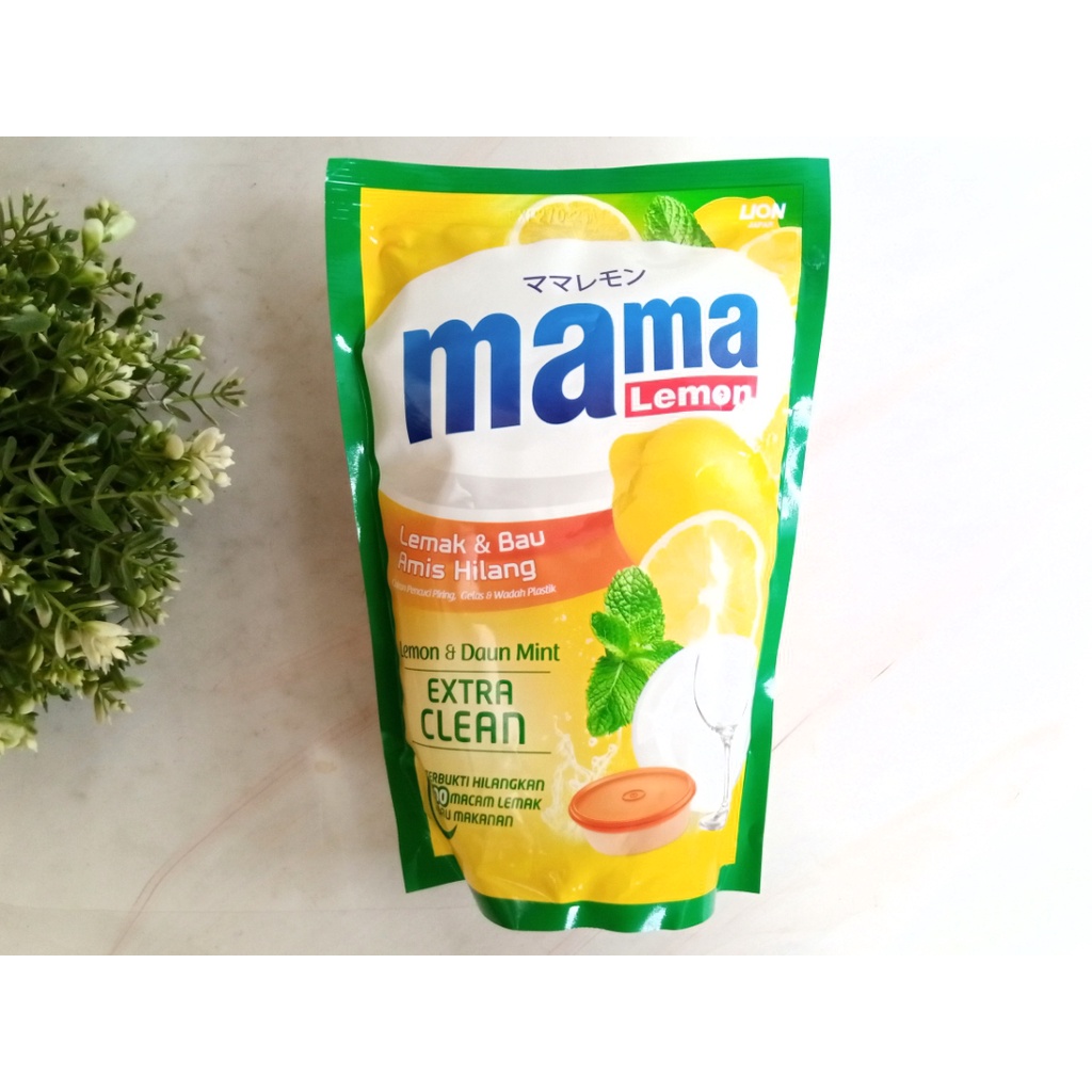 Jual Mama Lemon / Lime Pouch Sabun Cuci Piring 680 ml | Shopee Indonesia