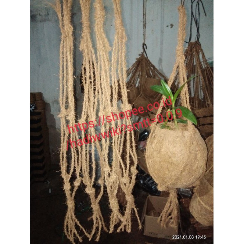 Jual TALI POT GANTUNG SABUT KELAPA | Shopee Indonesia