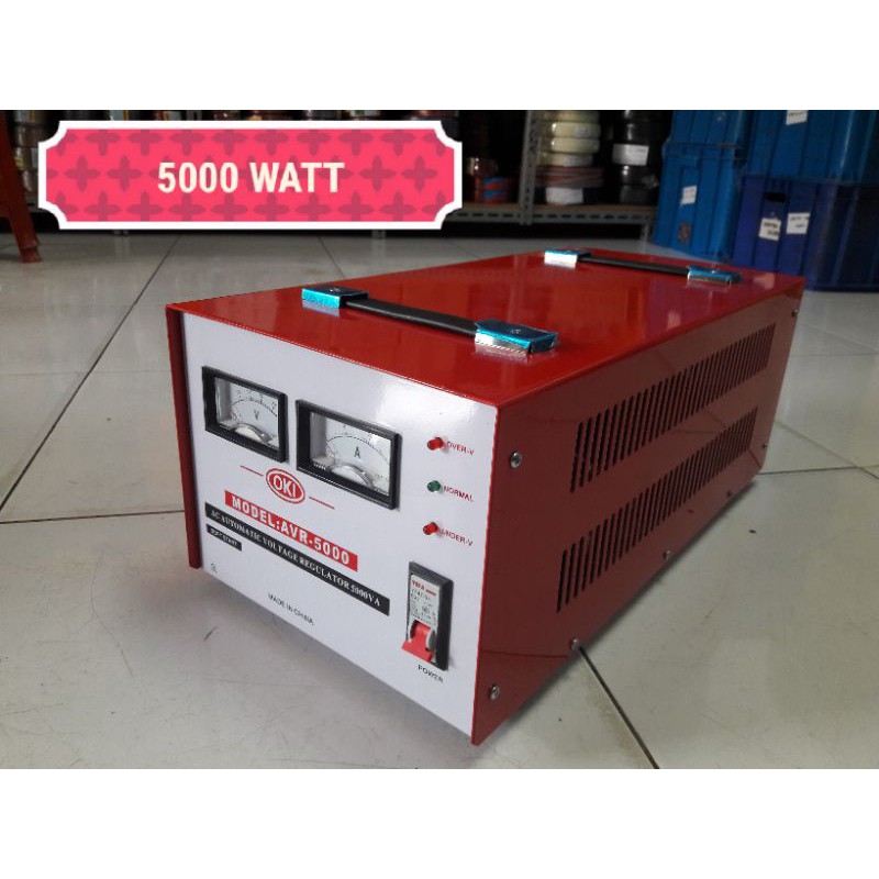 Jual STABILIZER OKI 5000 WATT | Shopee Indonesia