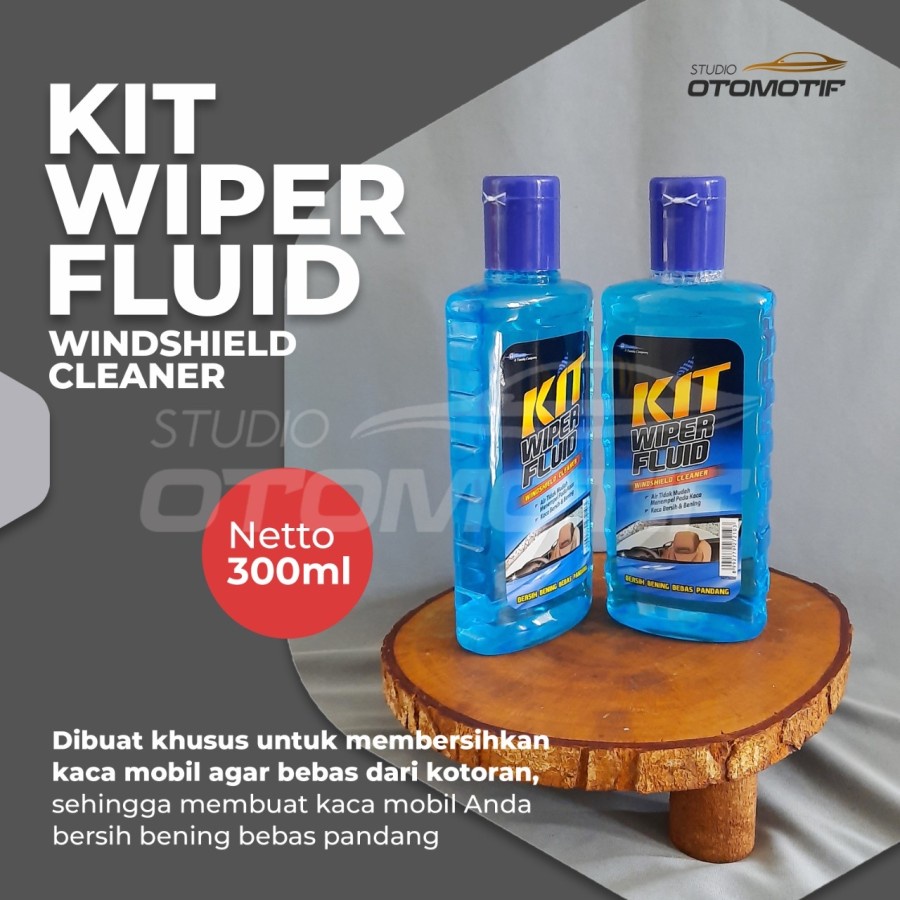 Jual KIT WIPER FLUID BOTTLE 300ML CAIRAN SABUN WIPER MOBIL KIT | Shopee ...