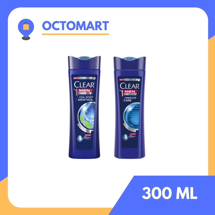 Jual CLEAR MEN Shampoo Botol 300ML / 300 ML / Shampo / Sampo Hair Perawatan Rambut Rontok ...