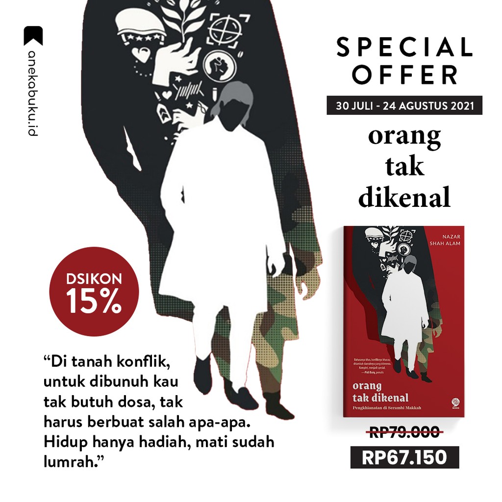 Jual ORANG TAK DIKENAL - Nazar Shah Alam [PASTEL BOOKS] | Shopee Indonesia