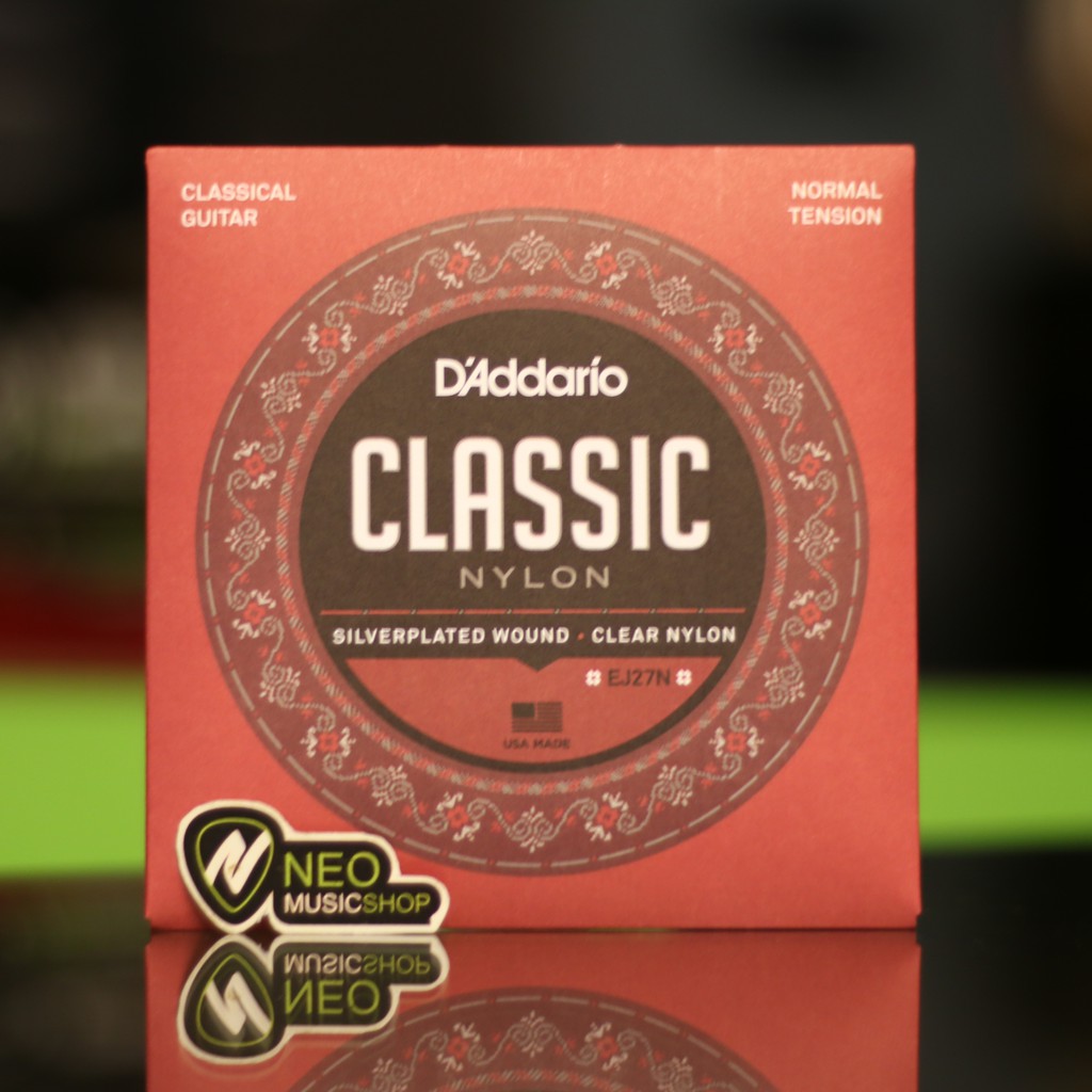 Jual D'Addario EJ27N Senar Gitar Classic Nylon Original | Shopee Indonesia