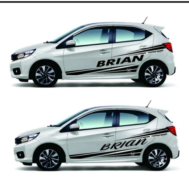 Jual Promo STIKER MOBIL Sticker Striping Honda Brio All AGYA | Shopee ...