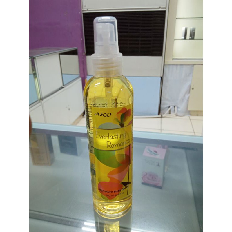 Jual BODY MIST ASCO PARFUM EVERLASTING ROMANCE 240ML | Shopee Indonesia