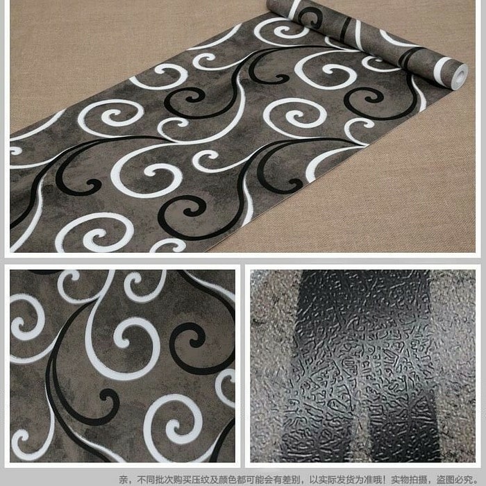 Jual Paperwall- Batik Coklat Ulir 45 Cm X 10 Mtr ~ Wallpaper Dinding Sticker -Wallpaper ...