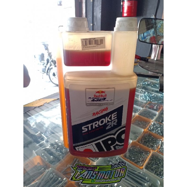 Jual OLI IPONE RACING STROKE 2R RED BULL 1L FULL SYNTETIC | Shopee ...