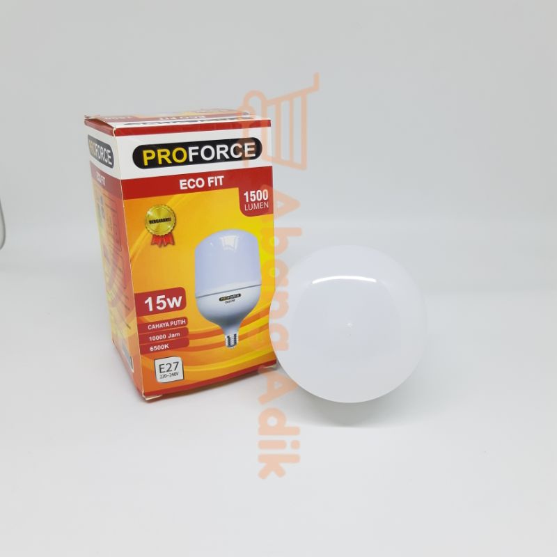 Jual Proforce Eco Fit 15w 15 w watt Lampu Bohlam Led Kapsul Putih - SNI ...