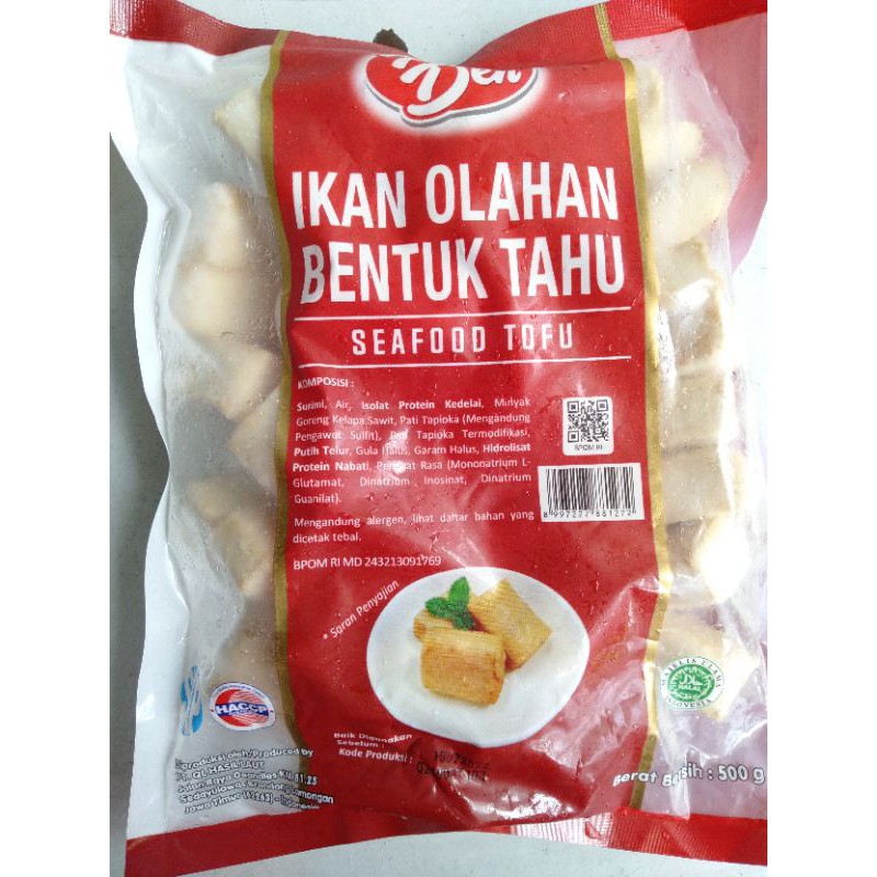 Jual PAK DEN Seafood Tofu 500g | Shopee Indonesia
