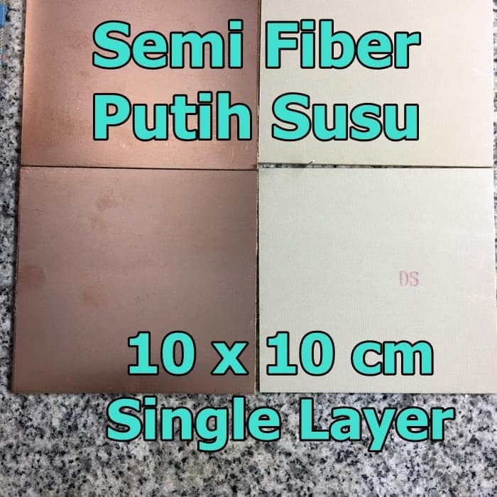 Jual PCB polos semi fiber 10x10 cm Single Layer | Shopee Indonesia
