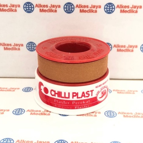 Jual Chilli Plester Rol Size 1.25cm X 4.5m - Plester Perekat | Shopee ...