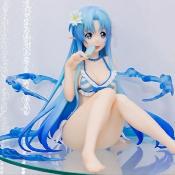 Jual Unik BANPRESTO EXQ Figure Sword Art Online SAO Asuna Summer Swim Bikini Diskon | Shopee ...