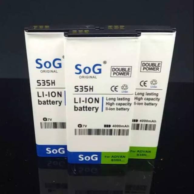 Jual SoG Baterai Advan S35H S35D S35G S35i S3D 2POWER 2IC ORIGINAL ...