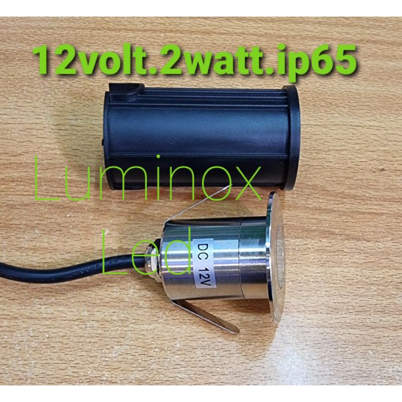 Jual lampu tanam lantai led 2watt 12volt underground light 12v 2w ...