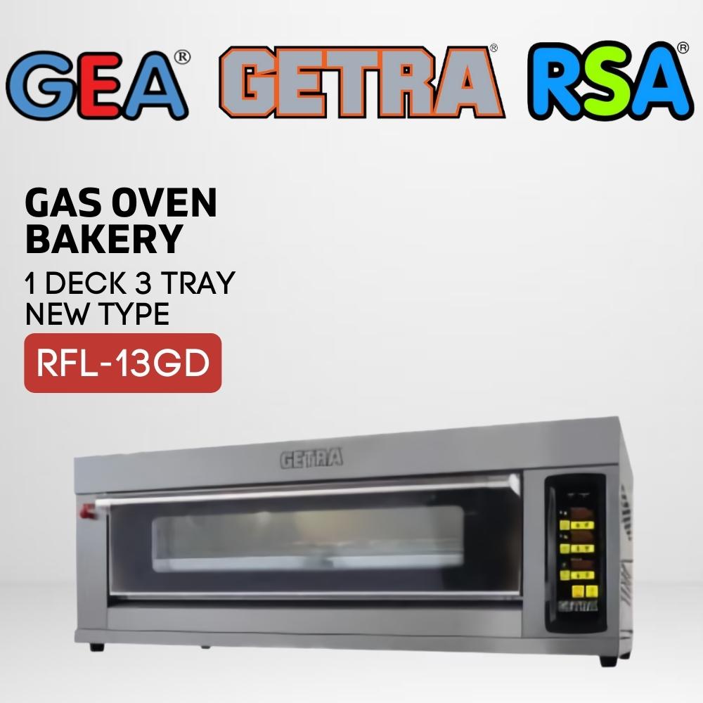 Jual OVEN GETRA 1 DECK 3 TRAY RFL-13GD PEMANGGANG ROTI KUE GARANSI ...
