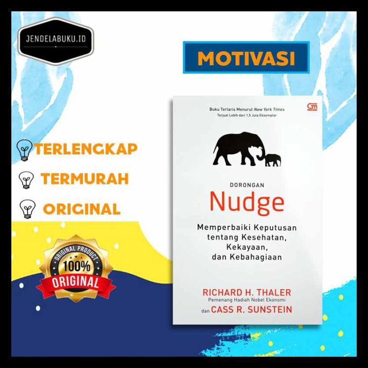 Jual Buku Religi/Buku Spiritual Dorongan Nudge By Richard H. Thaler ...