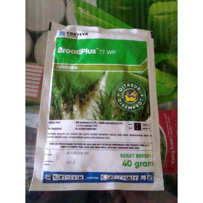 Jual BROAD PLUS/dupon Ally plus 77wp herbisida 40gr pembasmi rumput ...