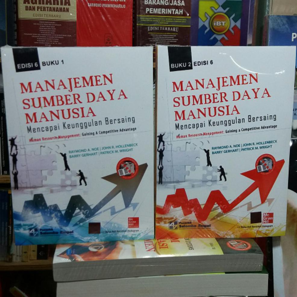 Jual Manajemen Sumber Daya Manusia By Raymond A Noe,Edisi 6 Buku 1 & 2 Wajib Coba | Shopee Indonesia
