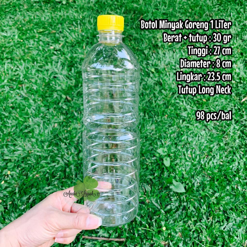 Jual Botol Minyak Goreng 1 liter 1000 ml Laris Laku Multifungsi ...