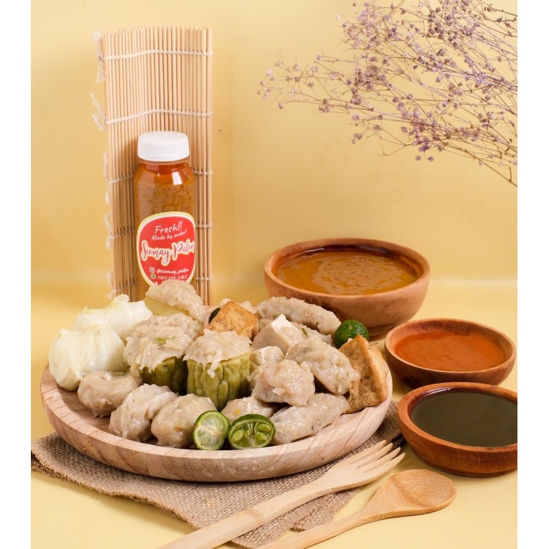 Jual Siomay palem / siomay ikan tenggiri mix ayam / siomay halal ...