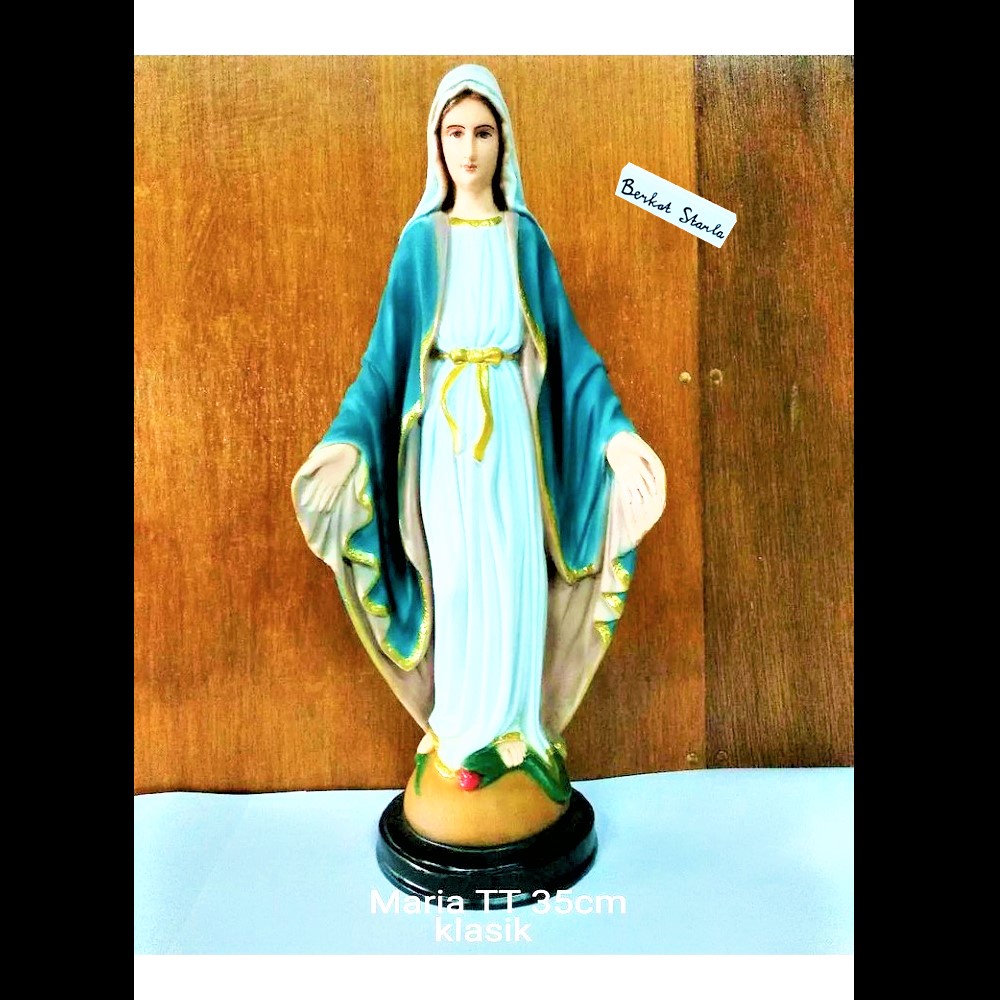 Jual Patung Rohani Katolik/Patung Maria Tangan Terbuka 35/MTT003/Mary ...