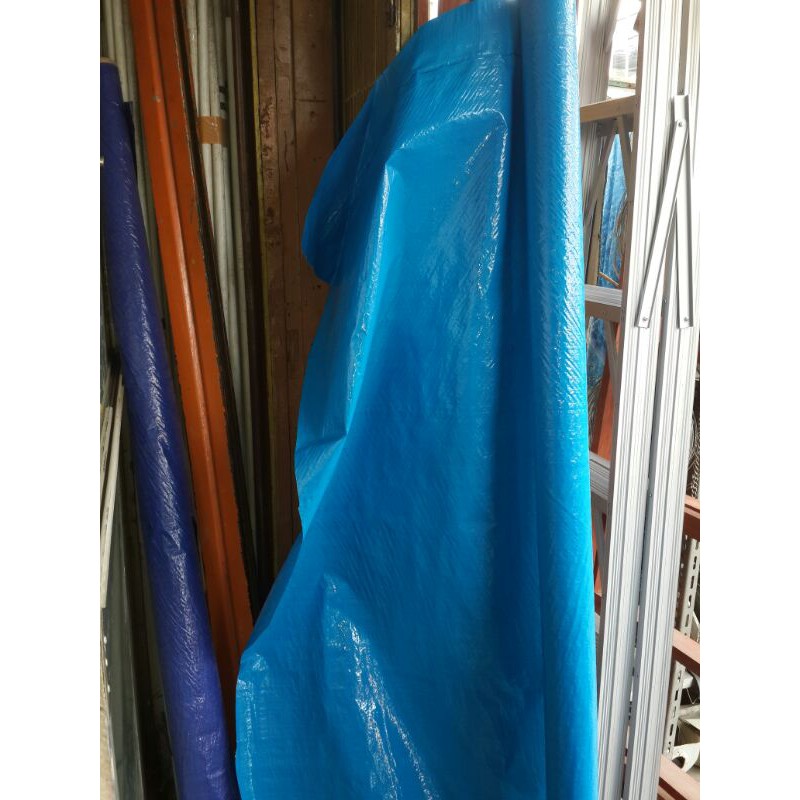 Jual terpal biru tenda plastik per meter | Shopee Indonesia