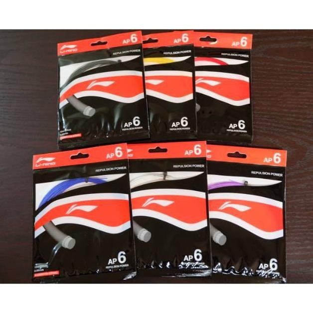 Jual STRING- SENAR RAKET BADMINTON LINING AP 6 TURBO ORIGINAL SALE ...