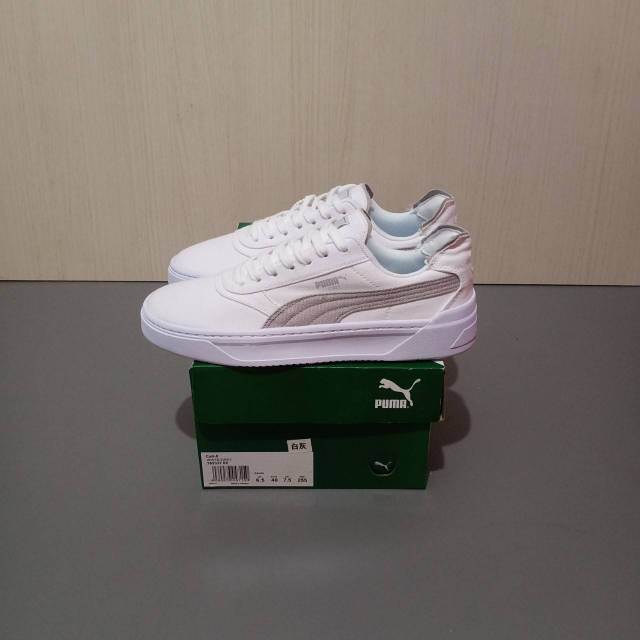 Jual Puma Cali White Grey | Shopee Indonesia