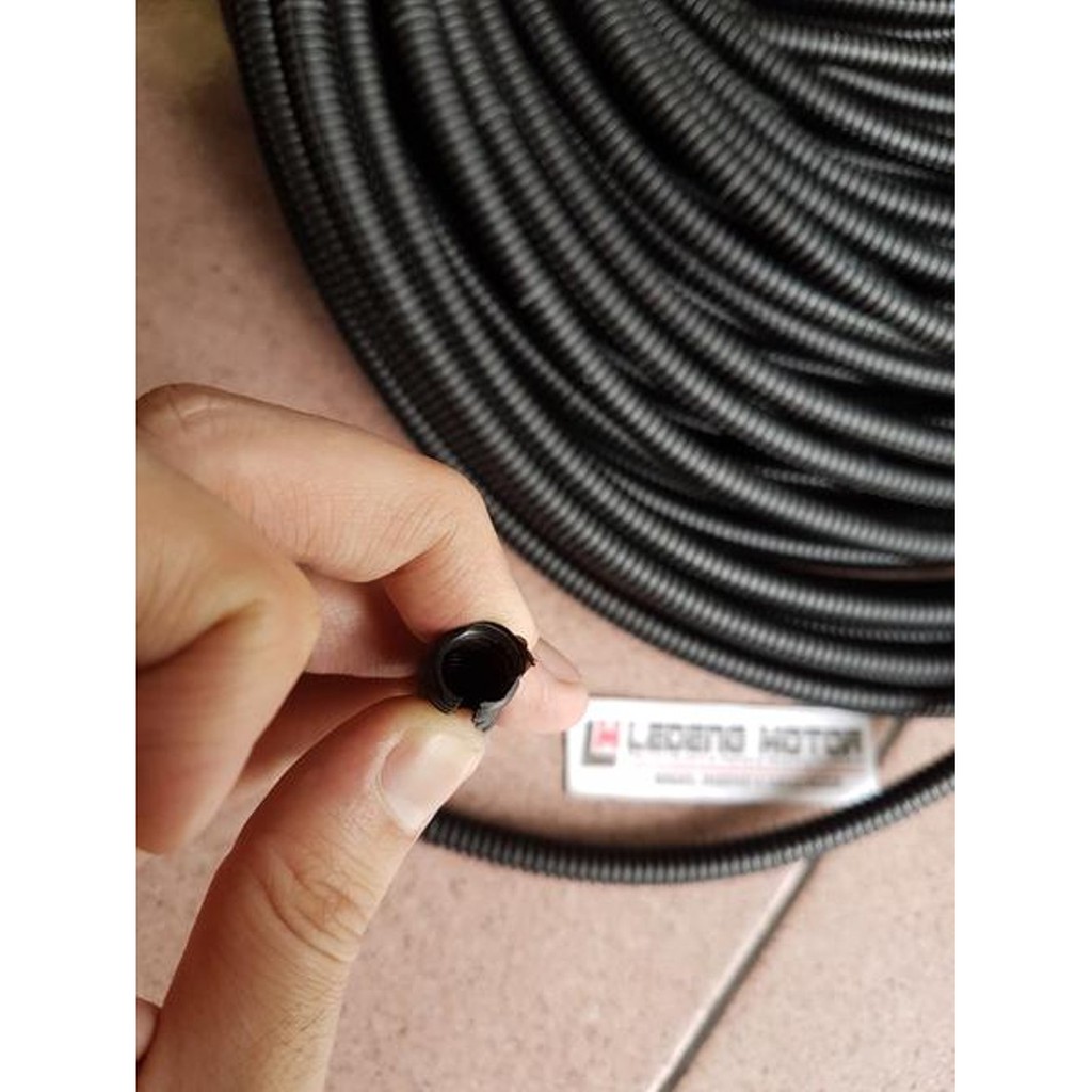 Jual Sr- 10mm Selang Spiral Flexible Belah Bungkus Kabel Fleksibel ...