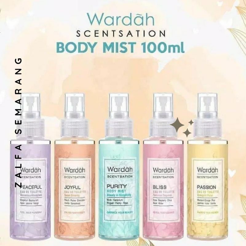 Jual WARDAH BODY MIST SENSATION | Shopee Indonesia