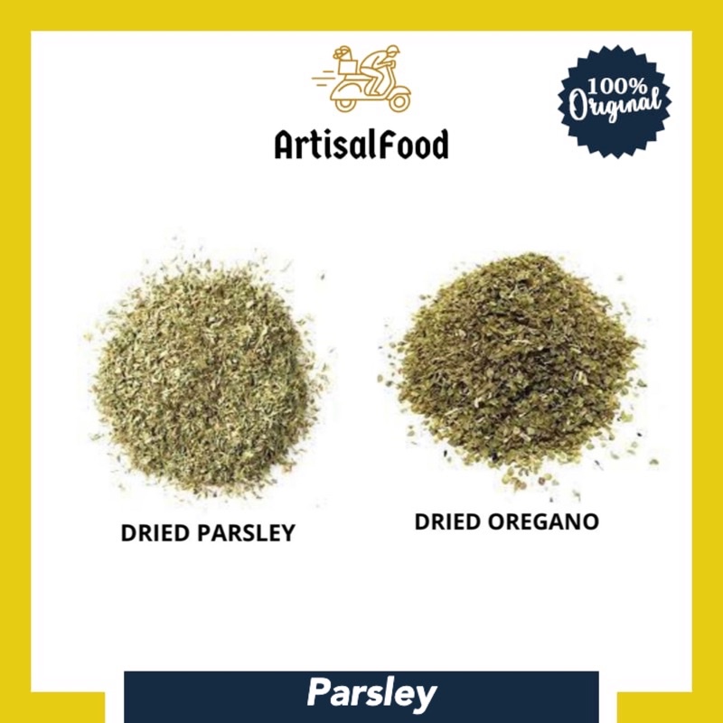 Jual PARSLEY flakes bubuk 50gr TIMB bumbu | Shopee Indonesia