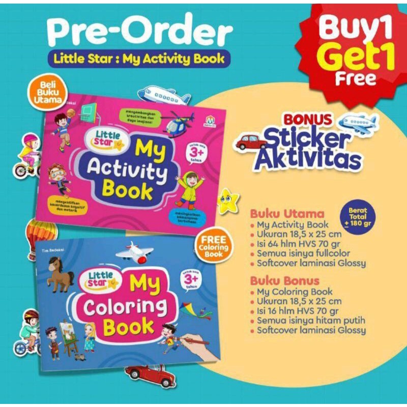 Jual my activity book | Shopee Indonesia