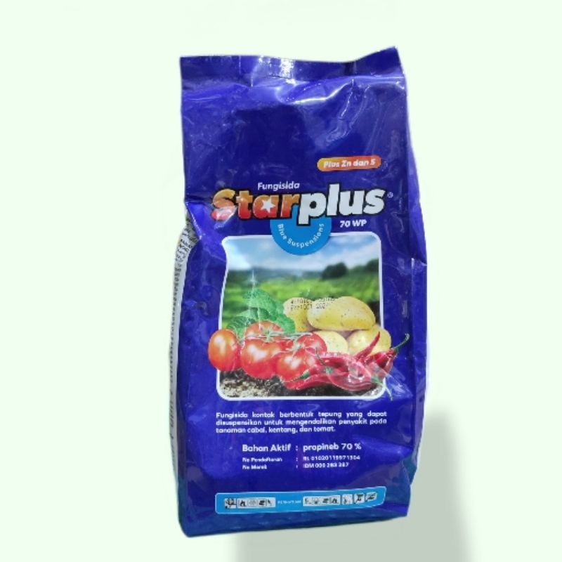 Jual Fungisida starplus 70wp @500gr (bahan aktif propinep) | Shopee ...