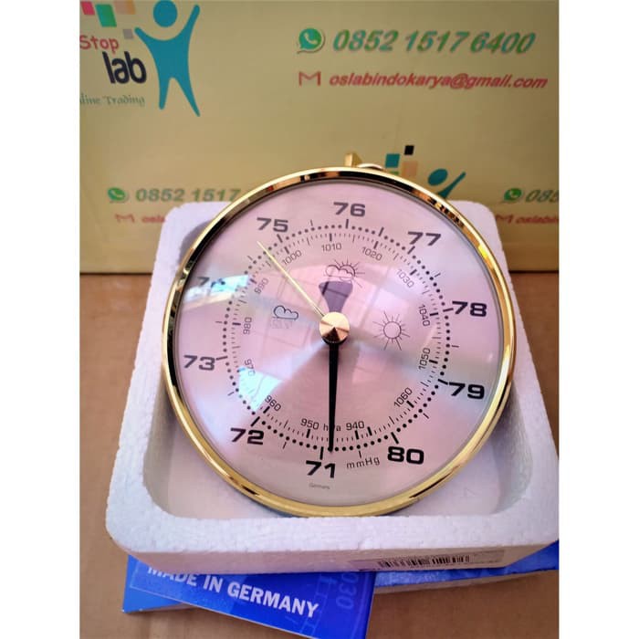 Jual Analog Barometer TFA Germany 29.4003 Alat Ukur Tekanan Udara ...