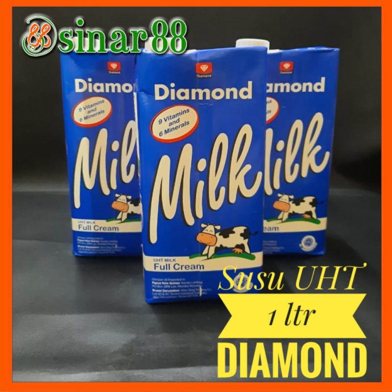 Jual Susu UHT Diamond 1 liter | Shopee Indonesia