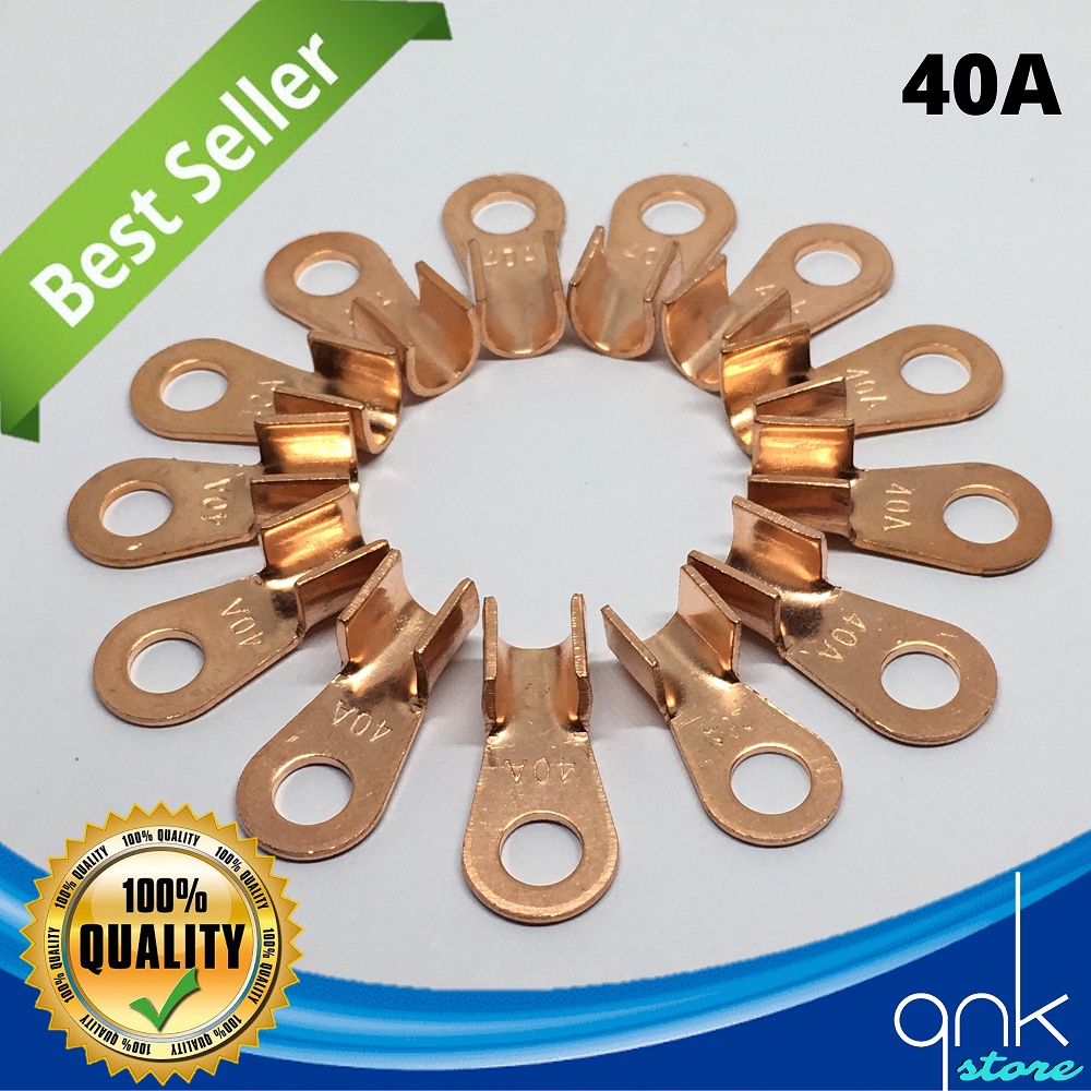 Jual Scun Ring OT 40A Tembaga Kuning Skun 8 Awg Skun NYAF 10mm | Shopee ...