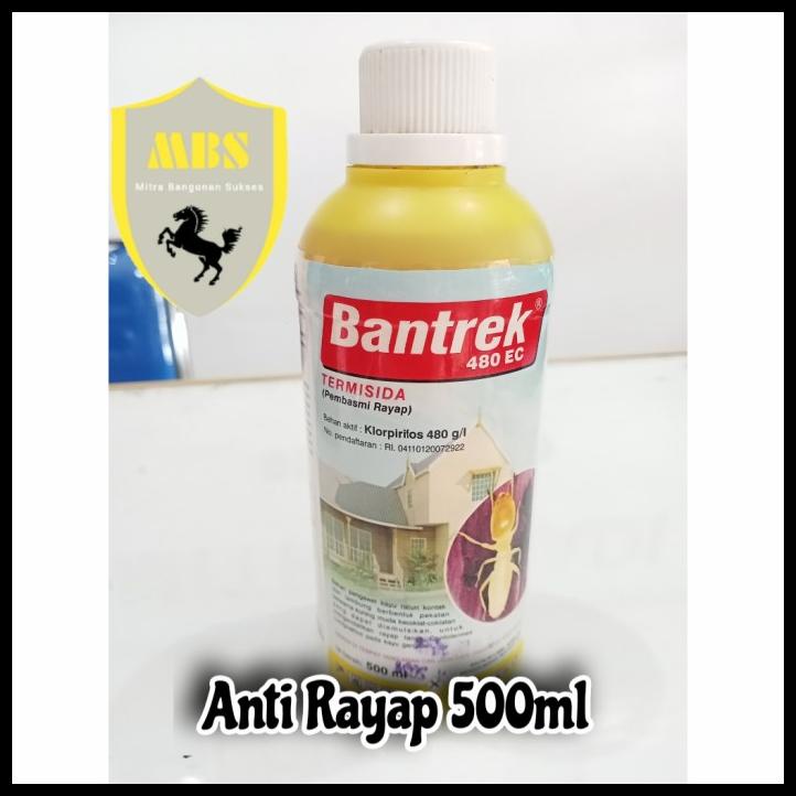 Jual Obat Anti Rayap - Bantrek 500Ml/Cairan Termisida/Bantrek Pembasmi ...