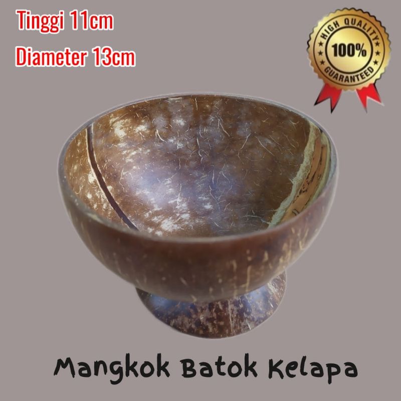 Jual Mangkok Batok Kelapa Unik - Mangkuk Kayu Tempurung Kelapa - Wooden ...