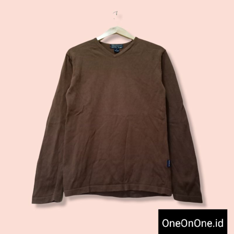 Jual SWEATER CARDIGAN KAOS RAJUT KNIT COKLAT CROP OVERSIZE UNIQLO Zara ...