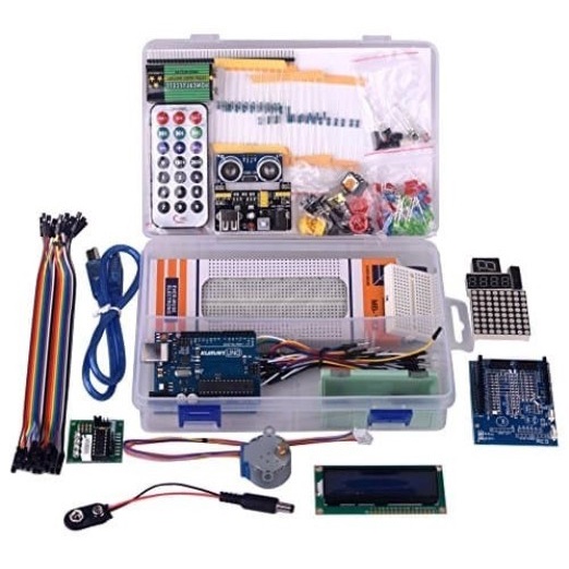 Jual PaKet ARDUINO UNO R3 STARTER KIT PAKET BELAJAR Compatible | Shopee Indonesia