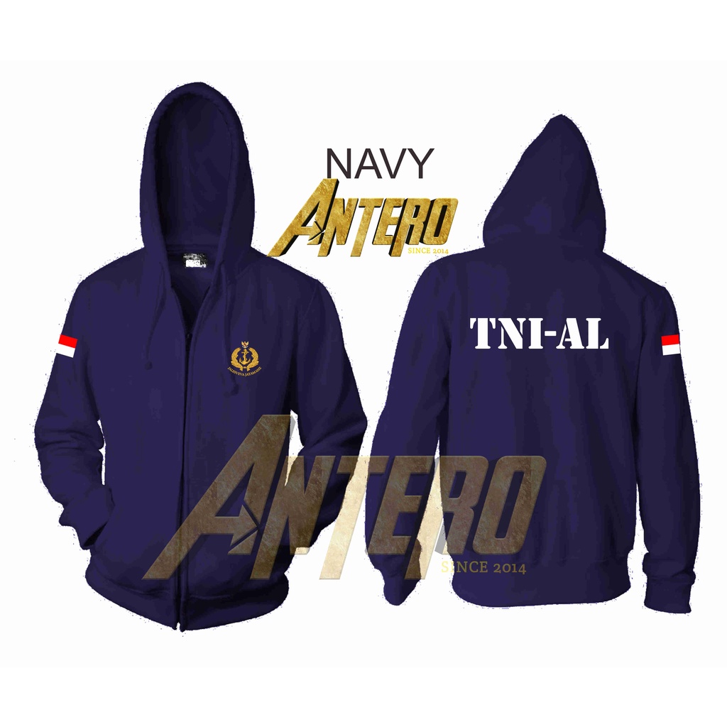 Jual Jaket resleting Zipper Tentara angkatan Laut TNI AL komando ...