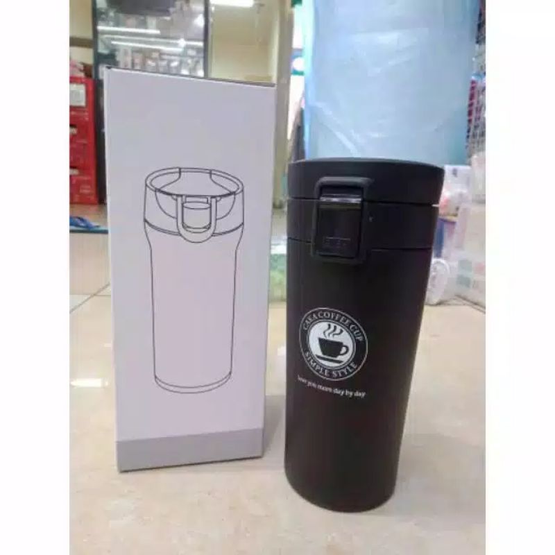 Jual TERMOS KOPI VIRAL/TERMOS VACCUM/TERMOS KOPI 380ML | Shopee Indonesia