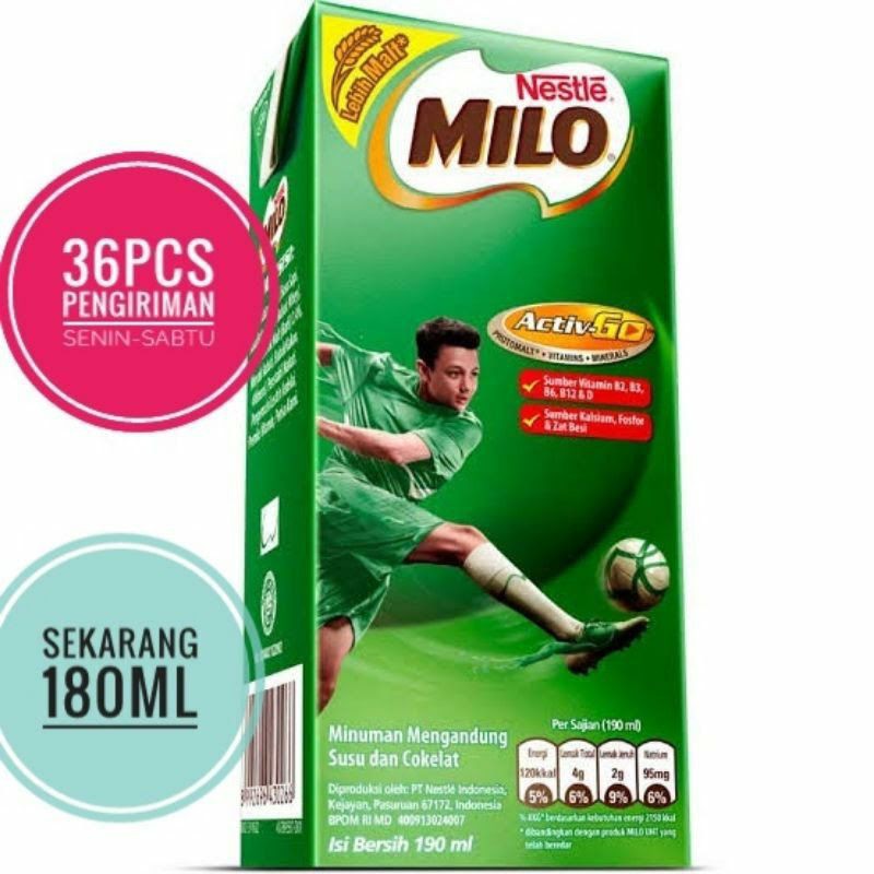 Jual MILO UHT 180ML | Shopee Indonesia