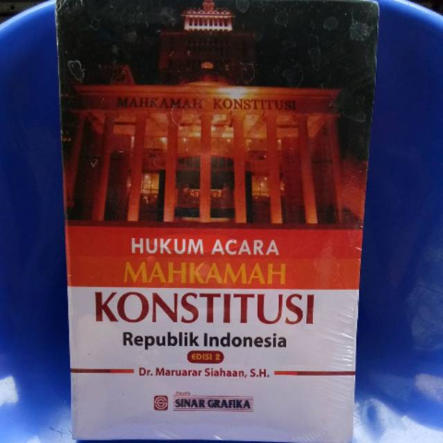 Jual Buku Hukum Acara Mahkamah Konstitusi Republik Indonesia Edisi 2 Shopee Indonesia 