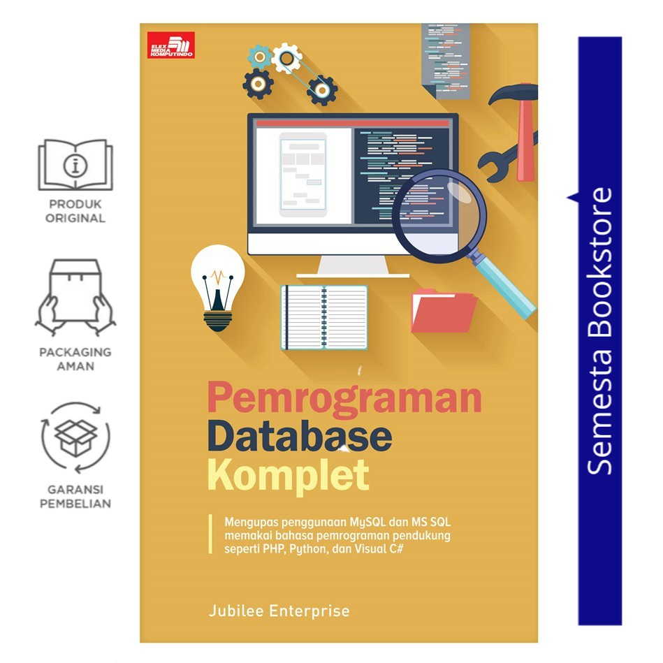 Jual PEMROGRAMAN DATABASE KOMPLET - Elex Buku Ori | Shopee Indonesia