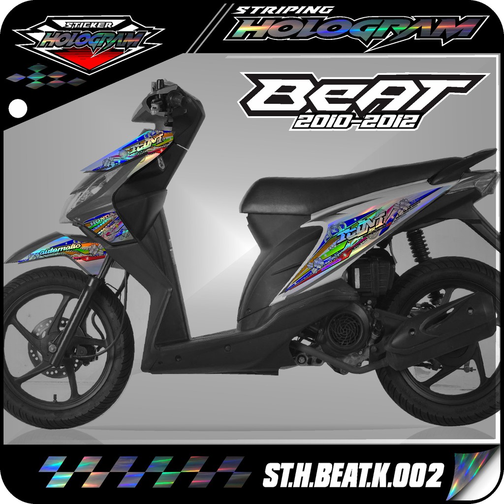 Jual Sticker Striping Beat Setiker Beat Karbu List Variasi Hologram ...