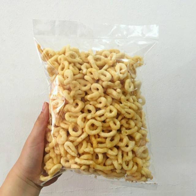 Jual Klanting khas kebumen / cemilan gurih 100 gram / lanting angka 8 ...