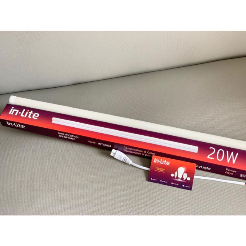 Jual LAMPU LED T5 INLITE 20W 20 W 20WATT 20 WATT 120 CM - INT5003 ...